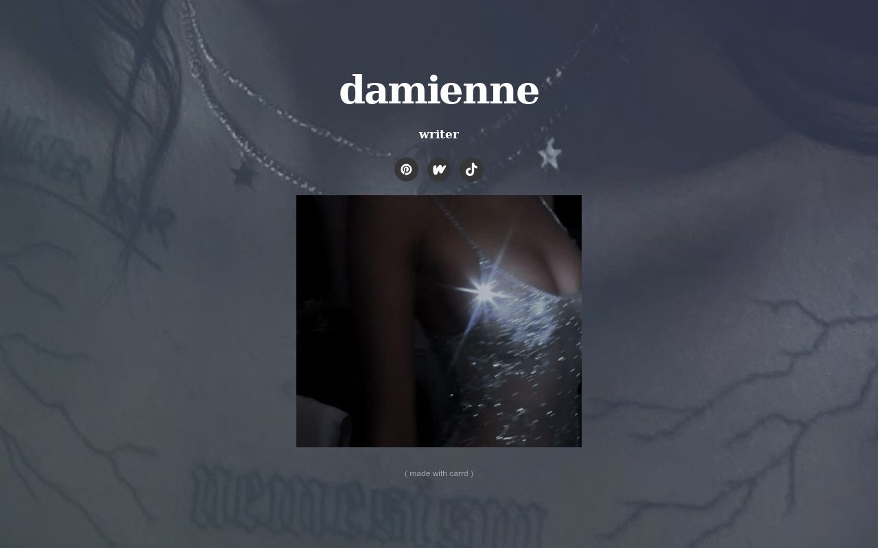 𝐝𝐚𝐦𝐢𝐞𝐧𝐞𝐞